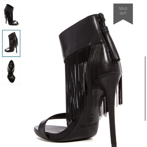 Rachel Zoe | Shoes | Hp New Rachel Zoe Vicki Fringe Mesh Stiletto Vamp ...